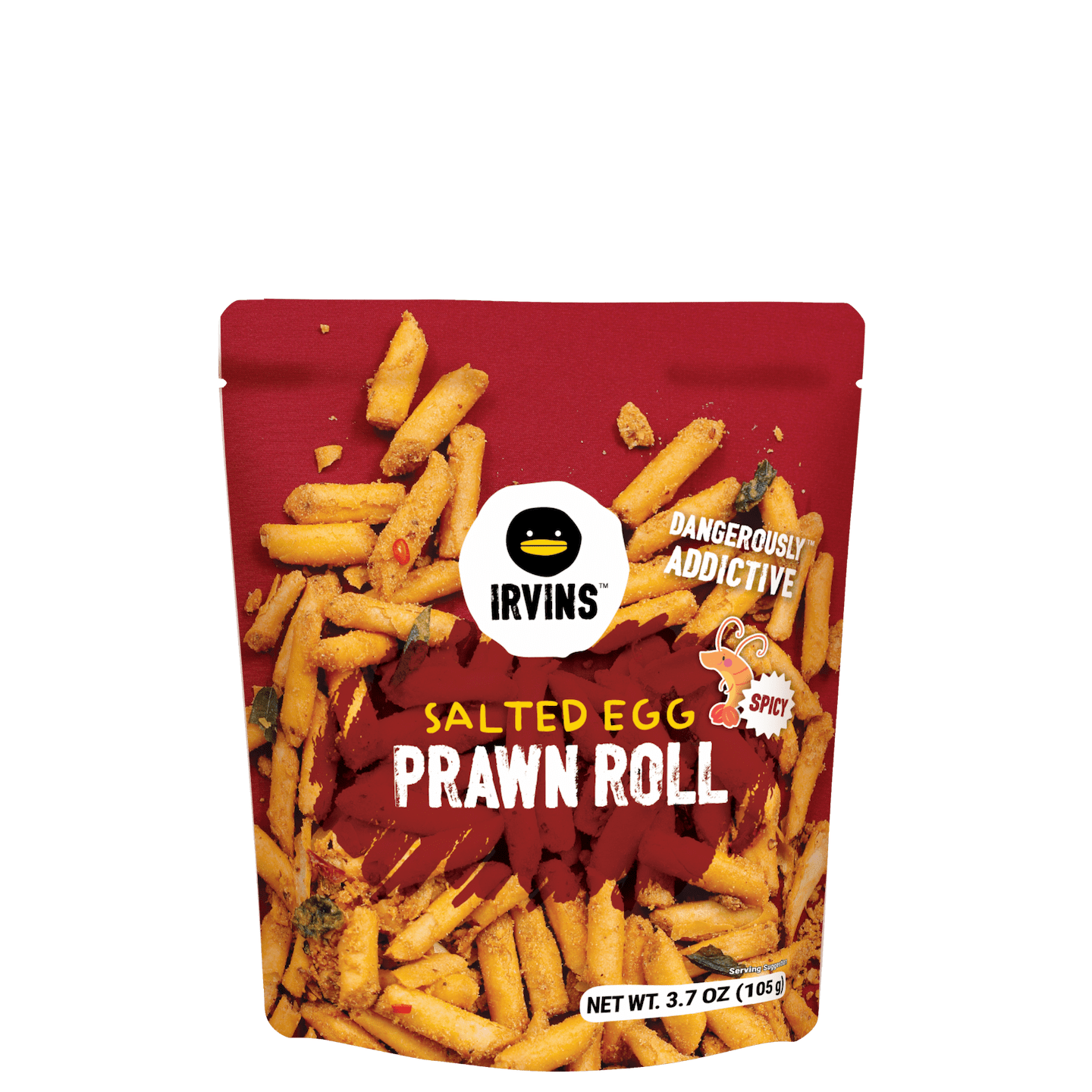 IRVINS Salted Egg Prawn Roll (105g)